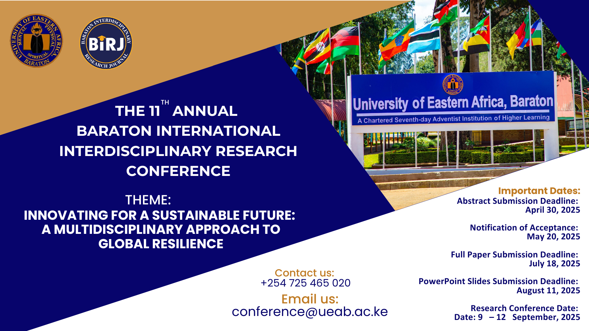 University of Eastern Africa, Baraton – A Chartered Seventh-day ...